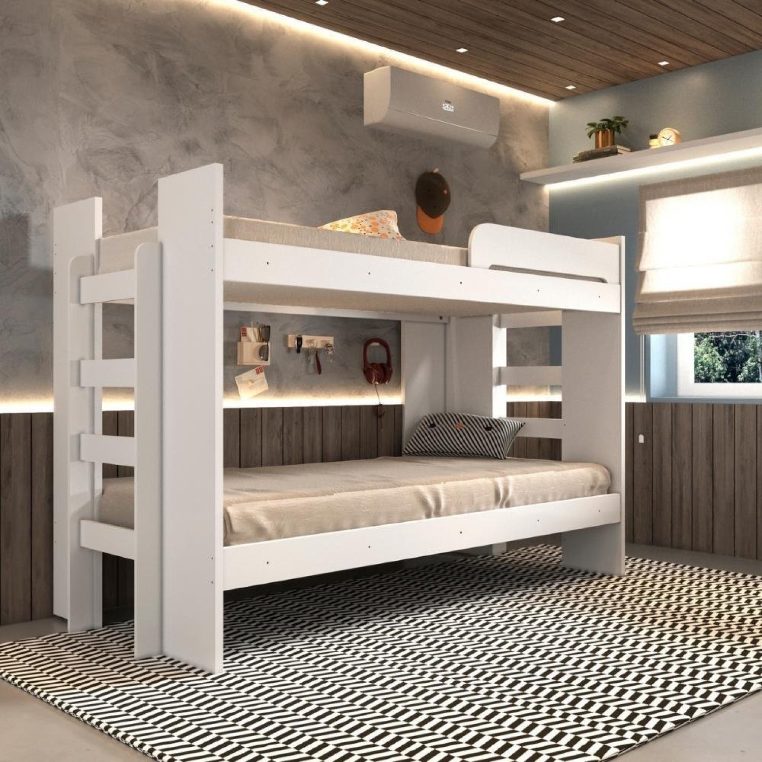 Beliche Solteiro em MDF Paris 125 | MadeiraMadeira