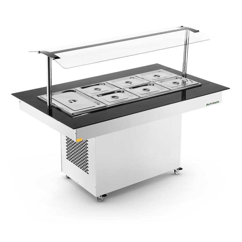 Buffet Frio Refrimate 8 Cubas 220v Nbrcf 8 | MadeiraMadeira