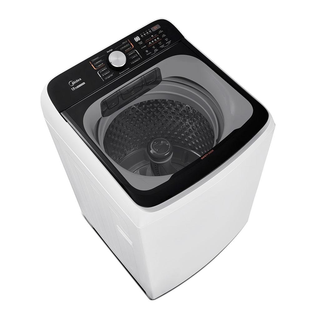 Máquina de Lavar Midea Ma512 13kg Wave Agitator 127v Branca ...
