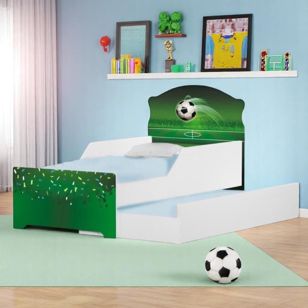 Bicama Infantil Uly Copa Futebol com Colchão | MadeiraMadeira