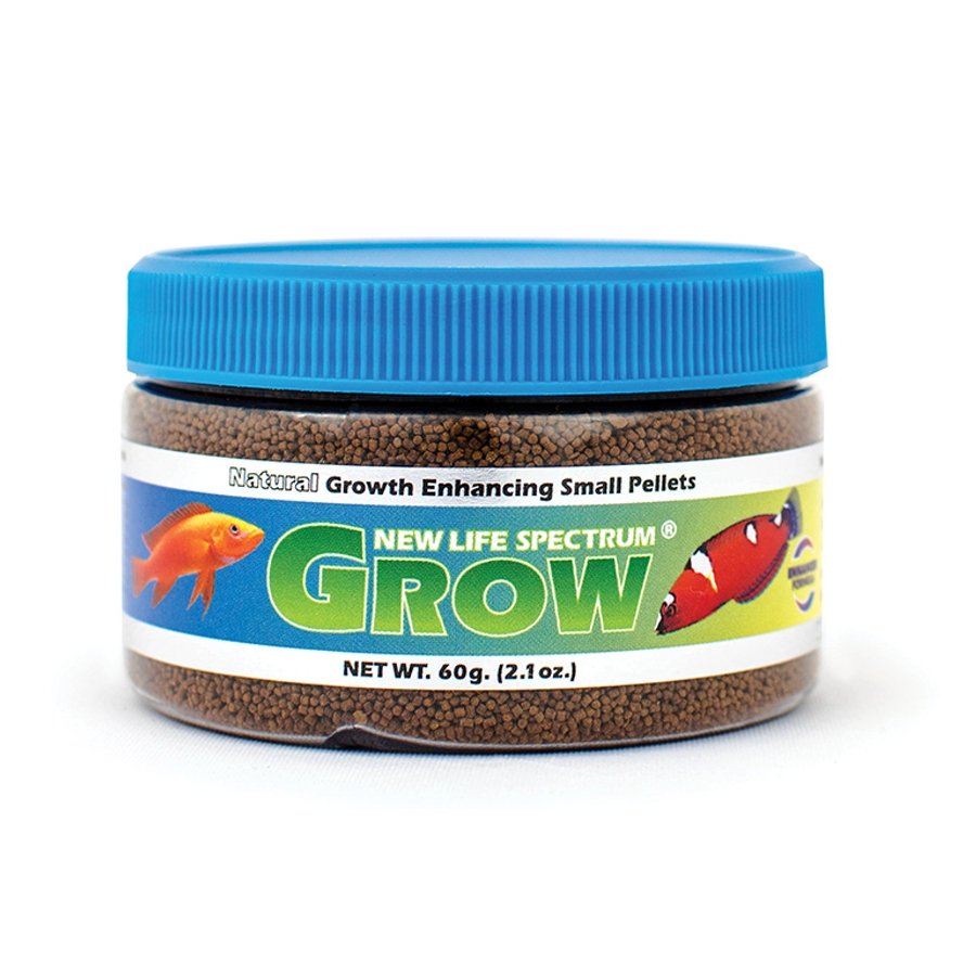 Ração New Life Spectrum Grow small pellet 60g | MadeiraMadeira