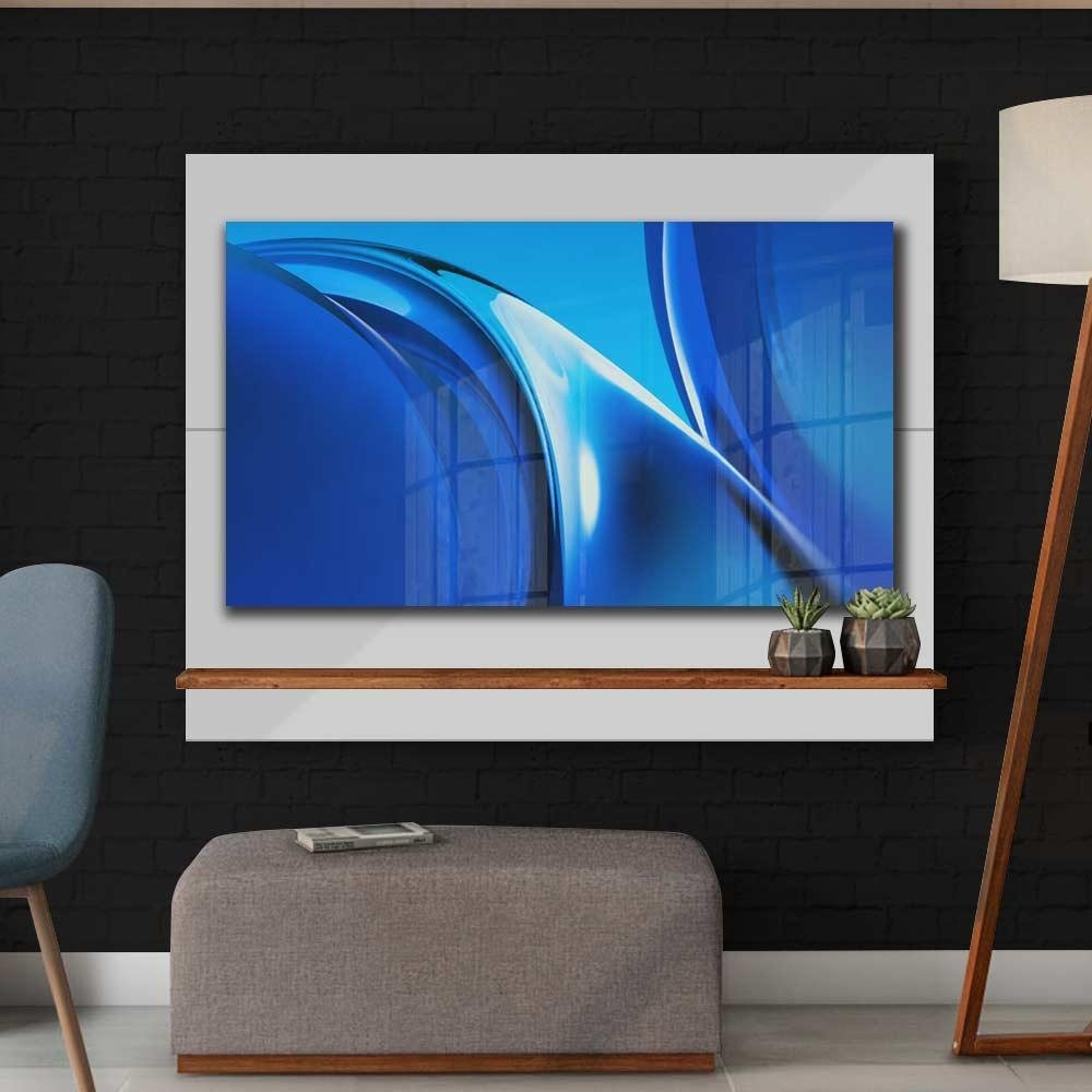 Painel De TV 55 Polegadas Branco Madeira Vênus Tebarrot | MadeiraMadeira