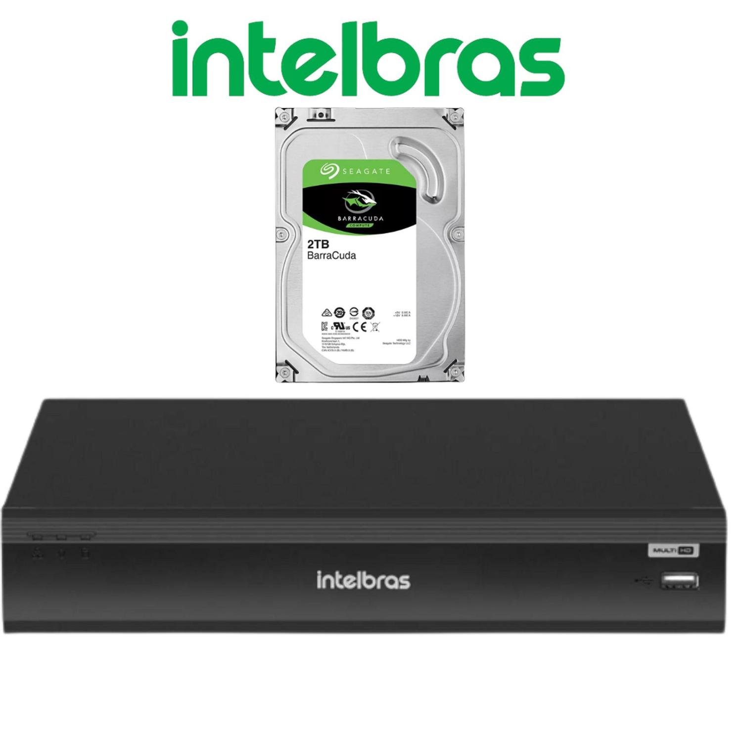 Dvr Intelbras Imhdx 3132 Multi Hd 2tb 32 Canais Inteligência Artificial ...