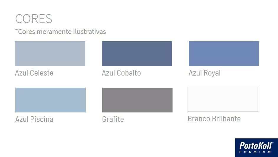 Rejunte Piscina Acqua Flex Portokoll 4kg - AZUL ROYAL | MadeiraMadeira