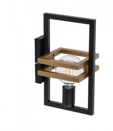 Arandela Moderna Estilo Industrial Estrutura Metálica Perpendicular À ...