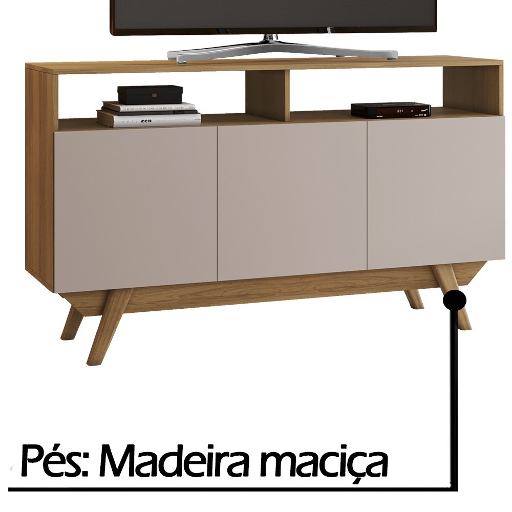 Rack Celebrar Candian Para TV Até 56 Pol JCM Movelaria:Noronha/Off ...