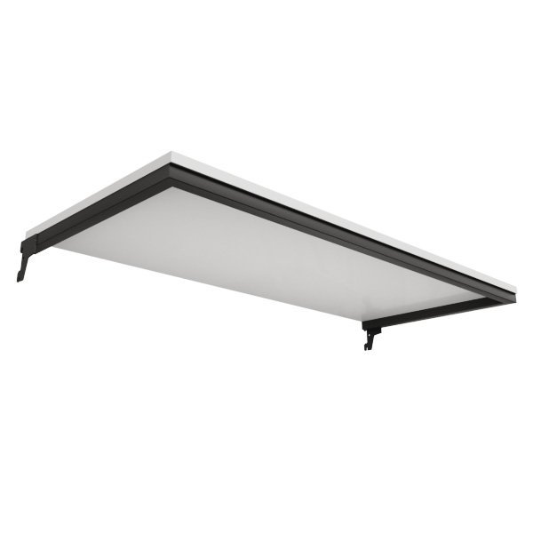 Prateleira 90x40 cm Em MDF Para Cremalheira Modelo Simples Comac Branco ...