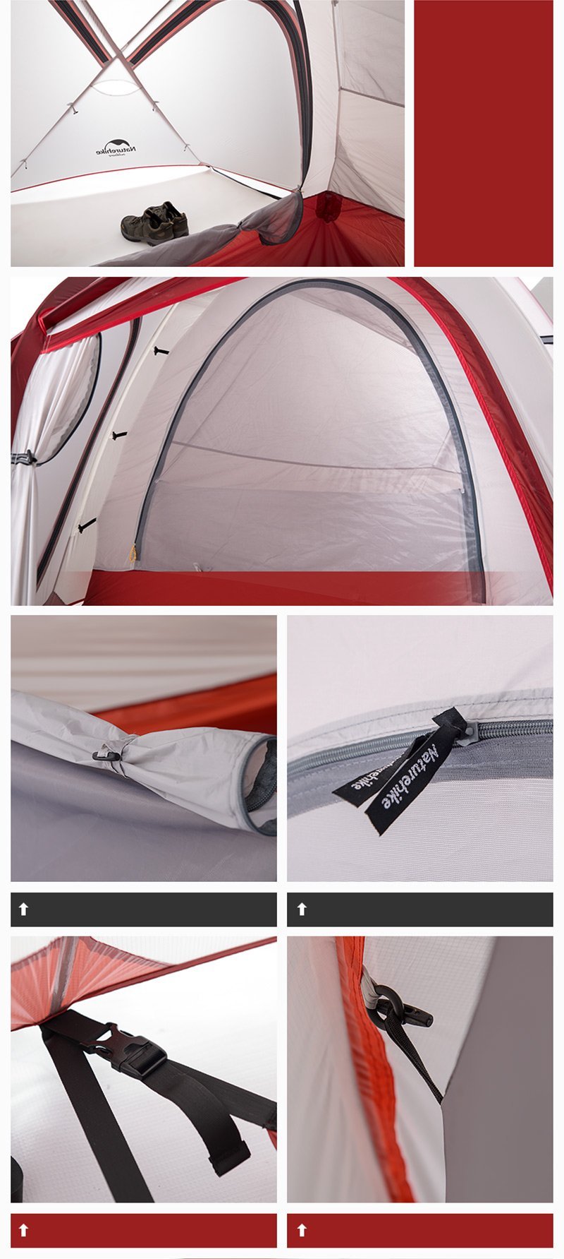 Barraca Naturehike Hiby Ultraleve 3P c/ Footprint Dangos Hiby 3 ...