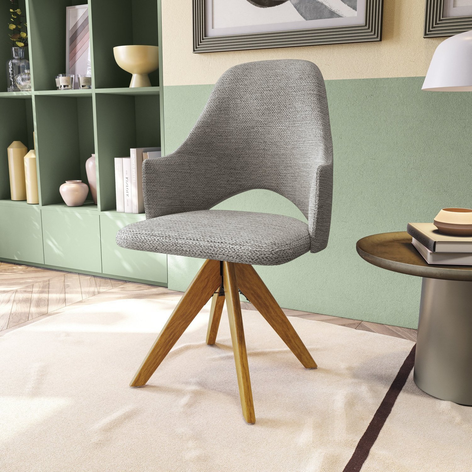 Poltrona Decorativa para Sala de Estar Siena | MadeiraMadeira