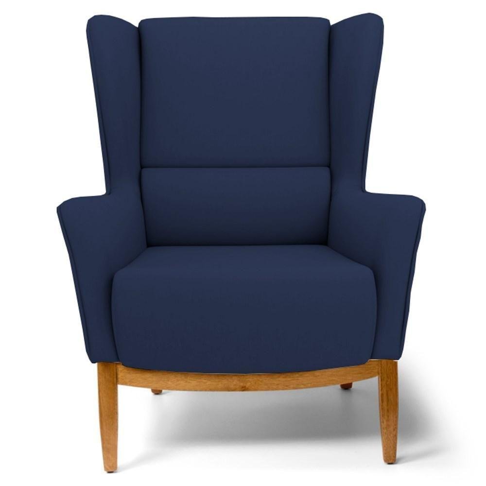 Poltrona Base Manu Madeira Milena B-287 Marinho | MadeiraMadeira