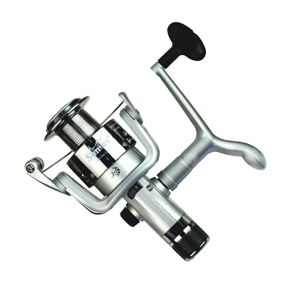 Molinete de Pesca Stratus 3 Rolamentos Frição Traseira Maruri SST-60 ...