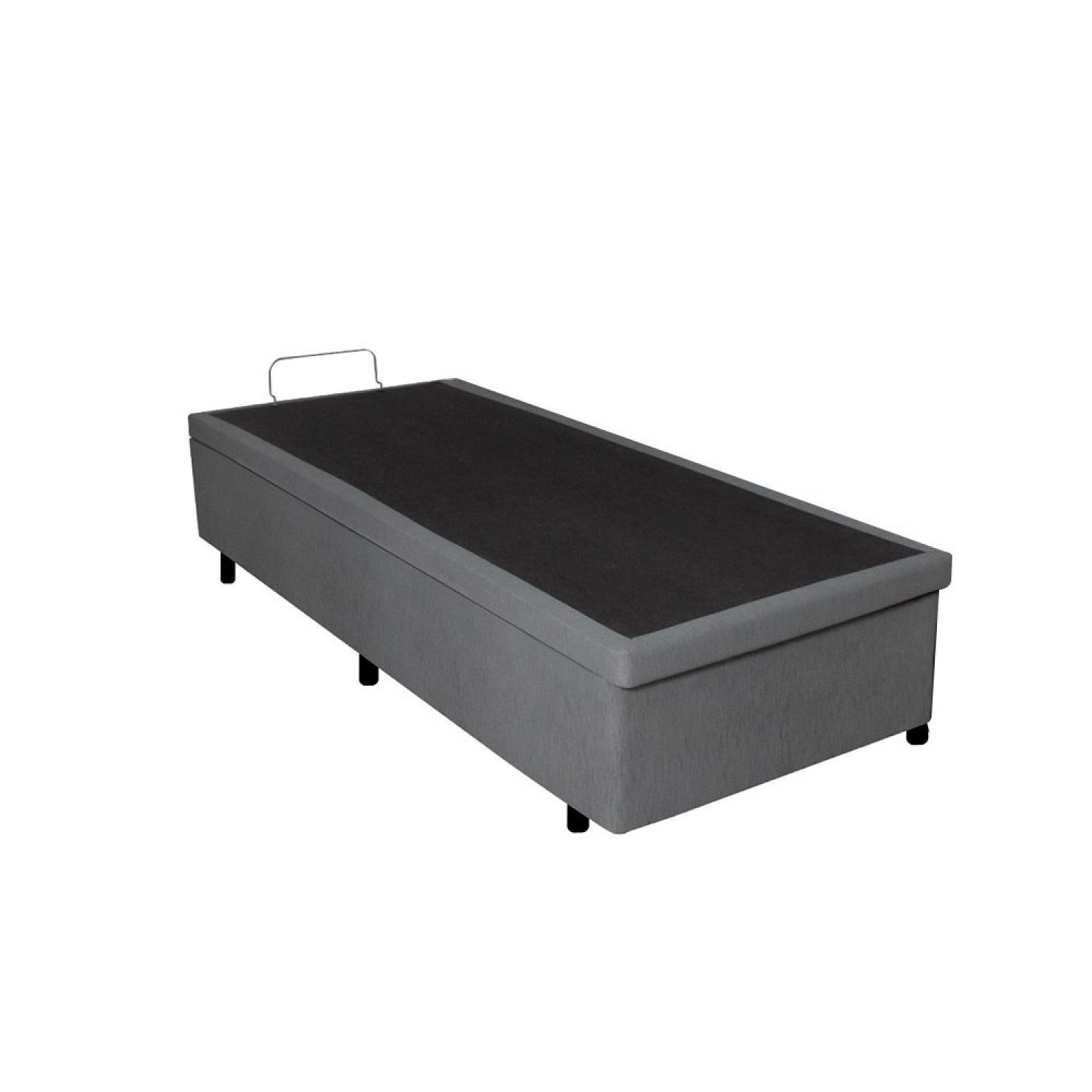 Base de Box Baú Solteiro 96x203x42cm em Courino | MadeiraMadeira