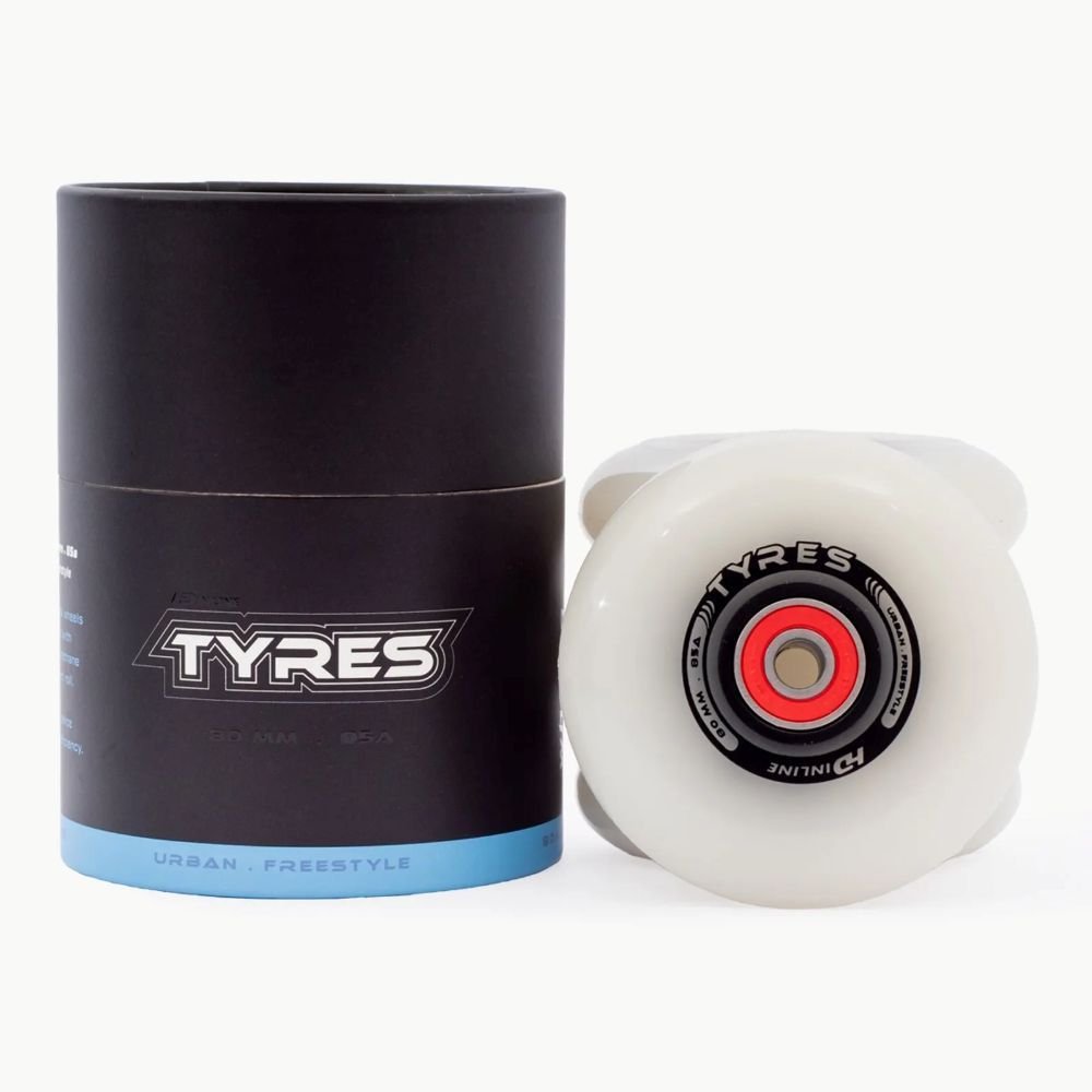 Jogo de Rodas Hd Inline Tyres Led Branco | 80mm 85a | MadeiraMadeira