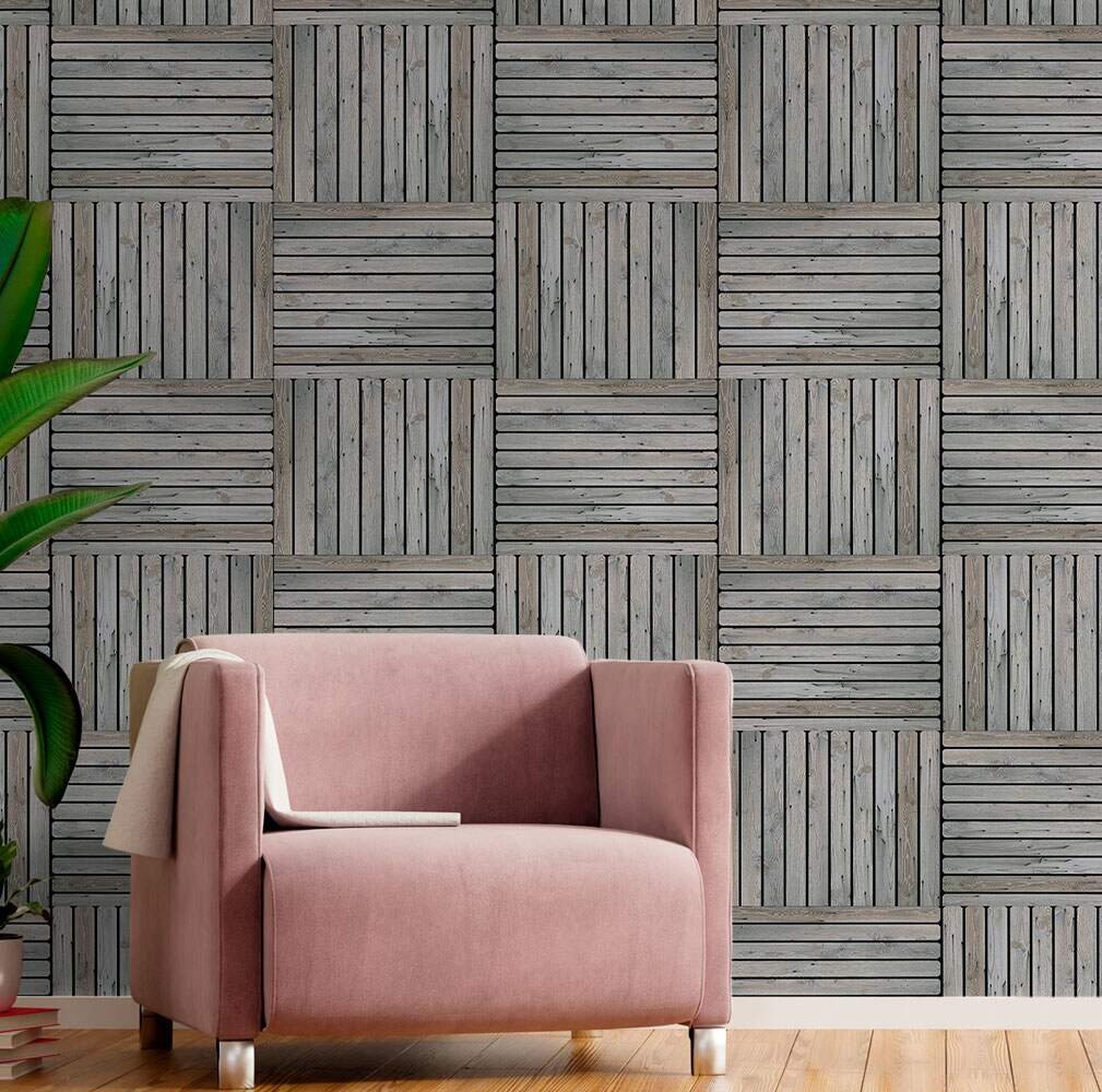 Papel de Parede - Textura de Madeira - Mod 11-60x300cm | MadeiraMadeira