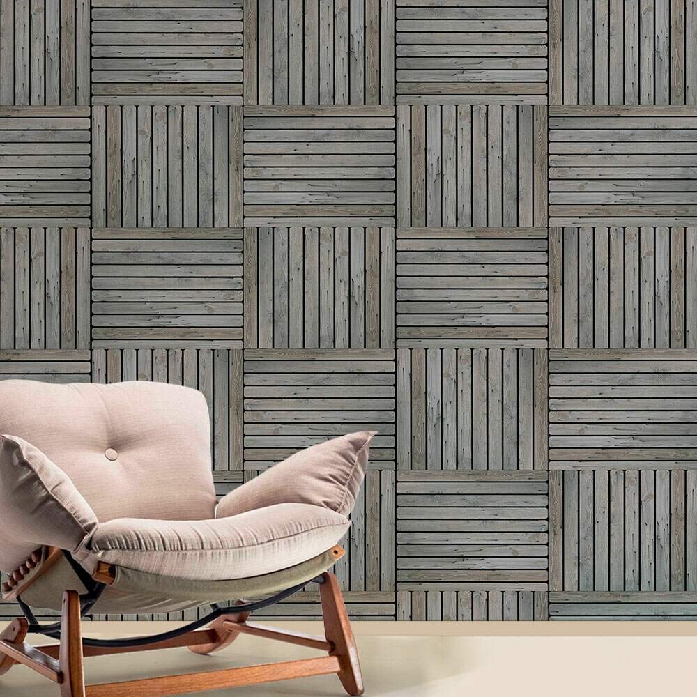 Papel de Parede - Textura de Madeira - Mod 11-60x300cm | MadeiraMadeira