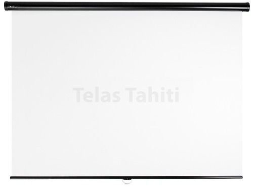Tela de Projeção Retrátil Standard Tahiti 1:1 QD 100 Polegadas 1,80 m x ...