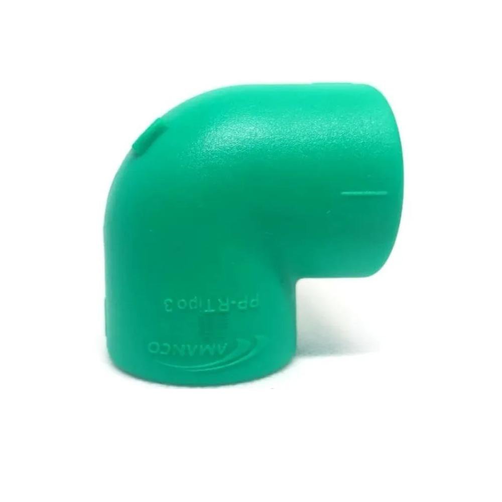 Joelho 90 Ppr Verde 110 Mm Amanco | MadeiraMadeira