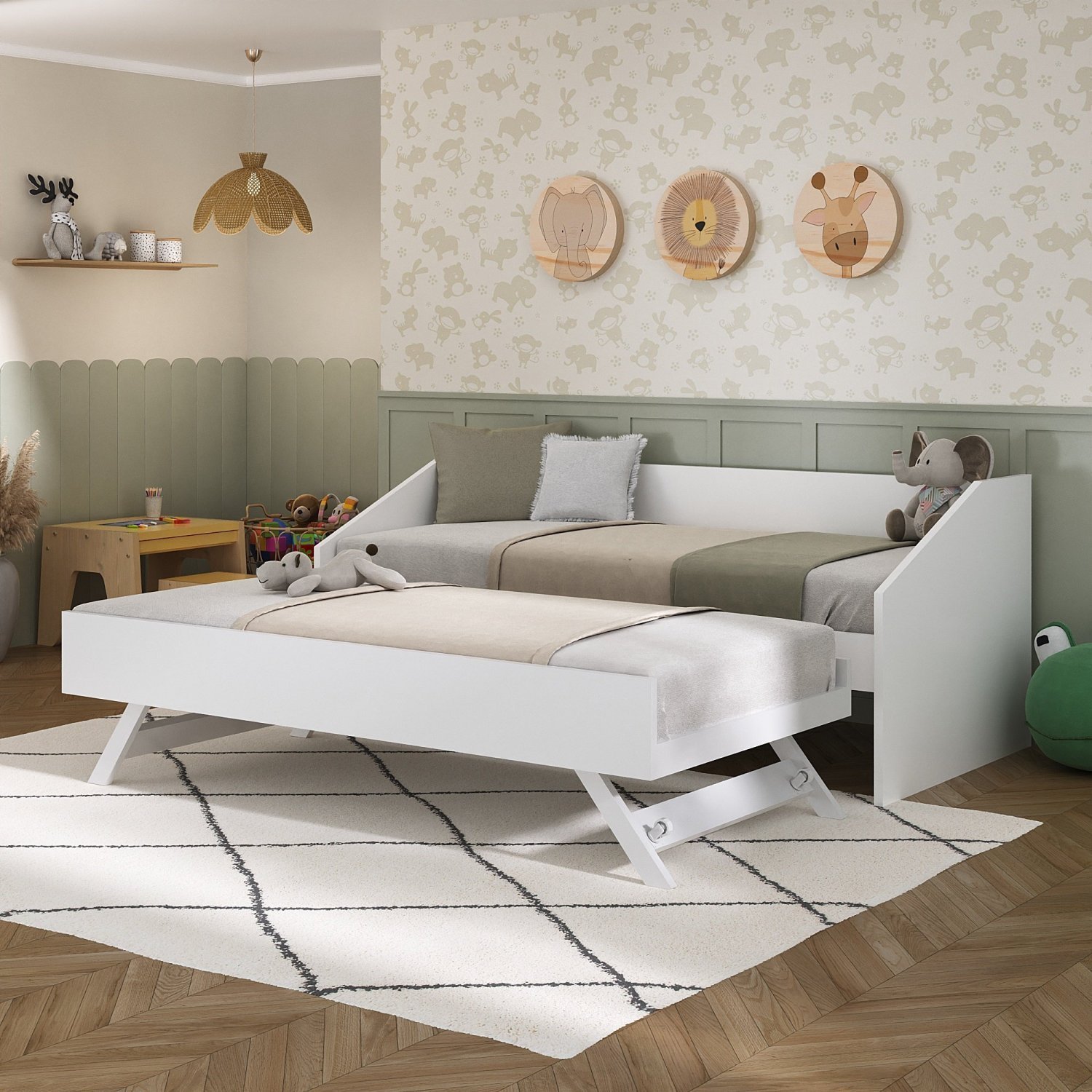 Bicama Infantil/Juvenil 100% MDF 195 Cm | MadeiraMadeira