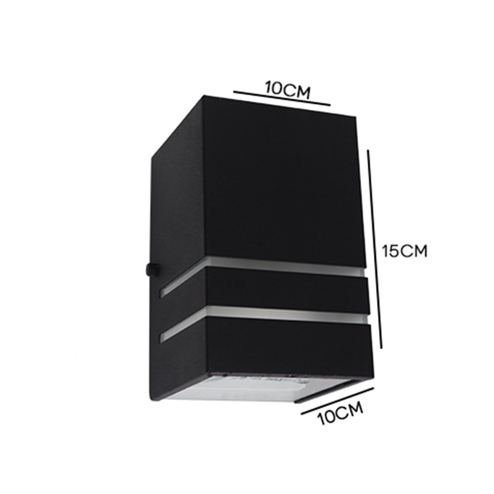 Arandela 2 Frizos 1 Facho Marrom 1xE27 | MadeiraMadeira