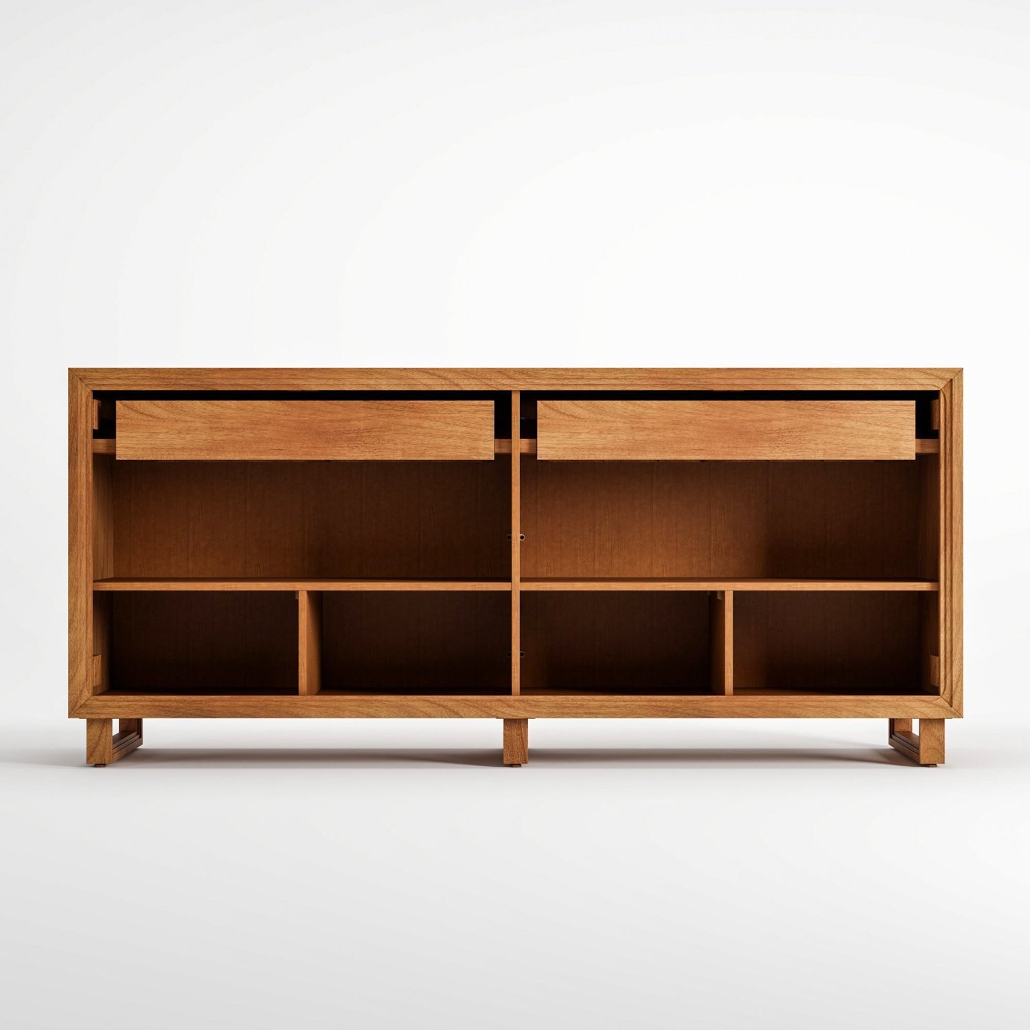 Buffet em Madeira Maciça com Verniz New Alunis | MadeiraMadeira