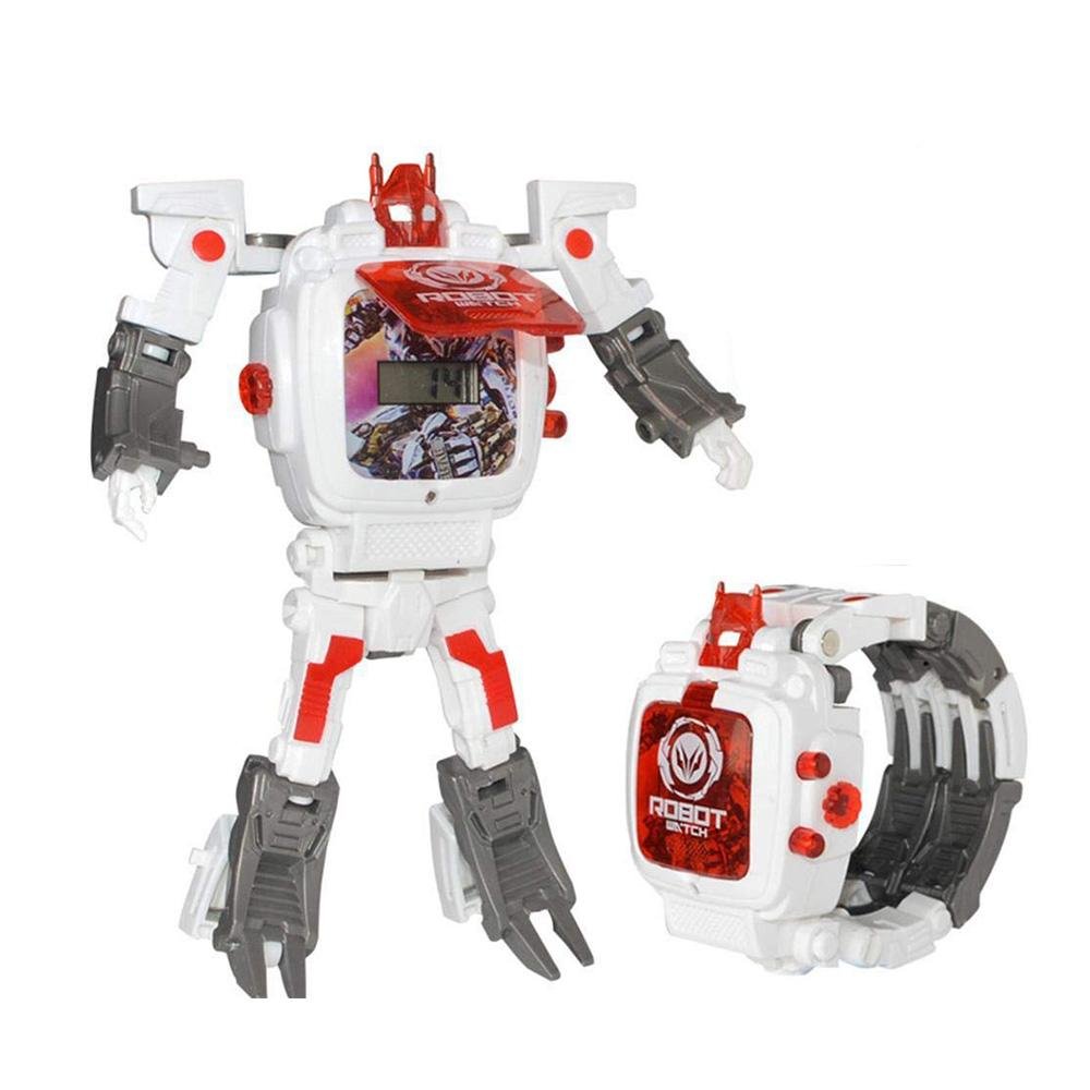 Robot Watch 2 em 1 - Relógio e Robô - Branco - Multikids | MadeiraMadeira