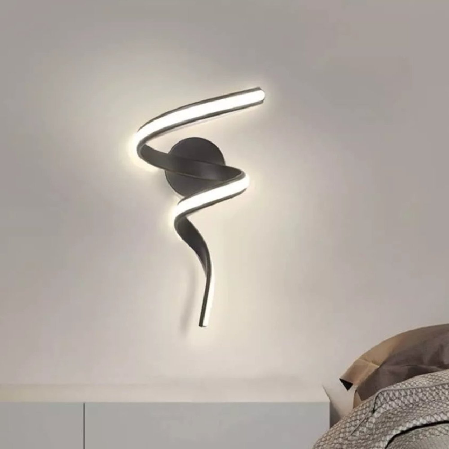 Arandela Fluire (l)30cm (c)20cm (a)40cm 1xled Integrado 12w 3000k 720lm ...