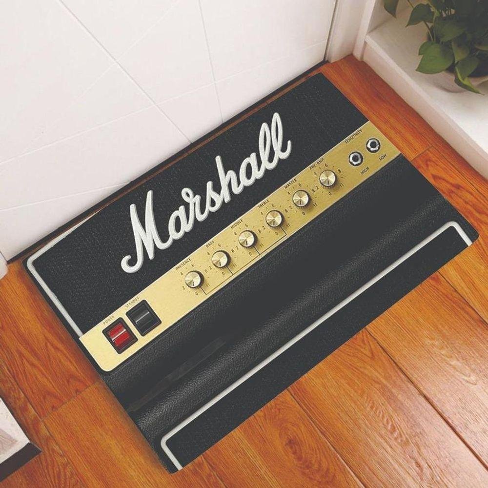 Tapete Capacho Personalizado Decorativo Marshall | MadeiraMadeira