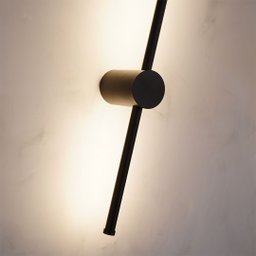 Arandela Slim Ajustável Preto | MadeiraMadeira