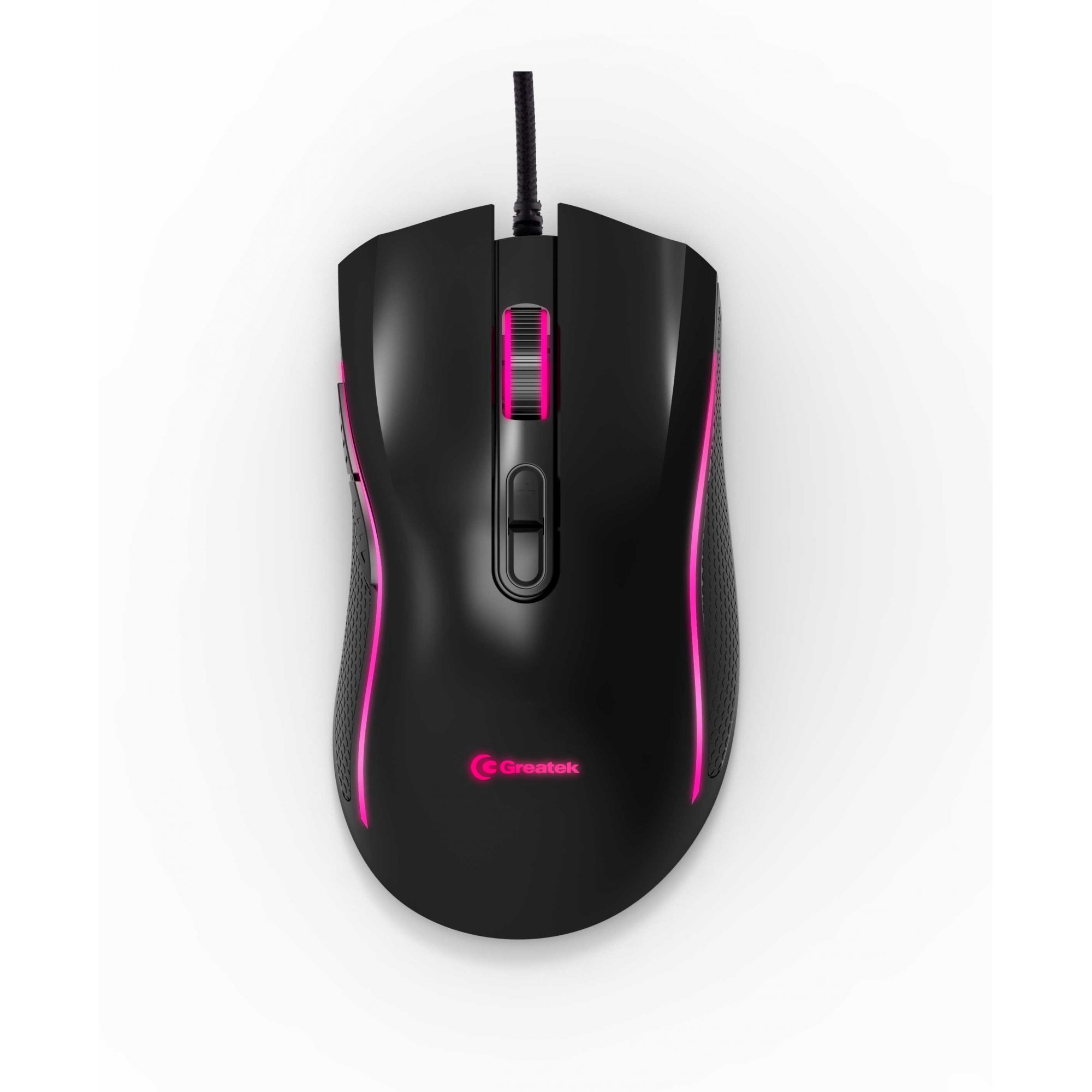 Mouse Gamer Greatek Ares 6400 Dpi 7 botões RGB | MadeiraMadeira