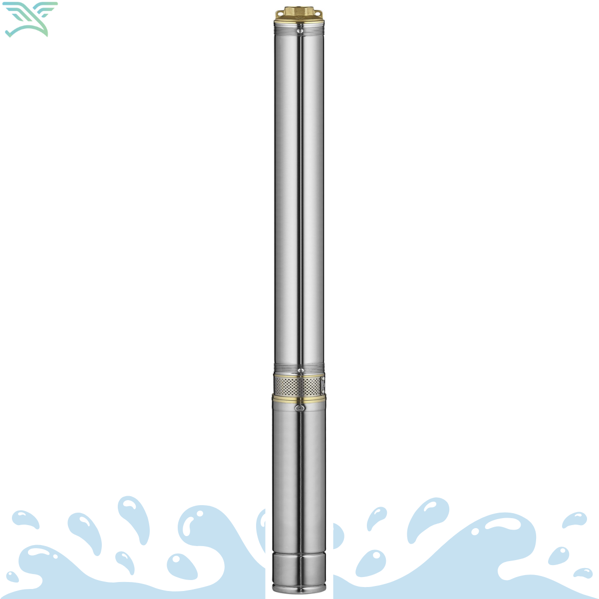 BOMBA SUBMERSA CANETA PALITO 1/2HP 3POL INTECH MACHINE BSCA3 ...