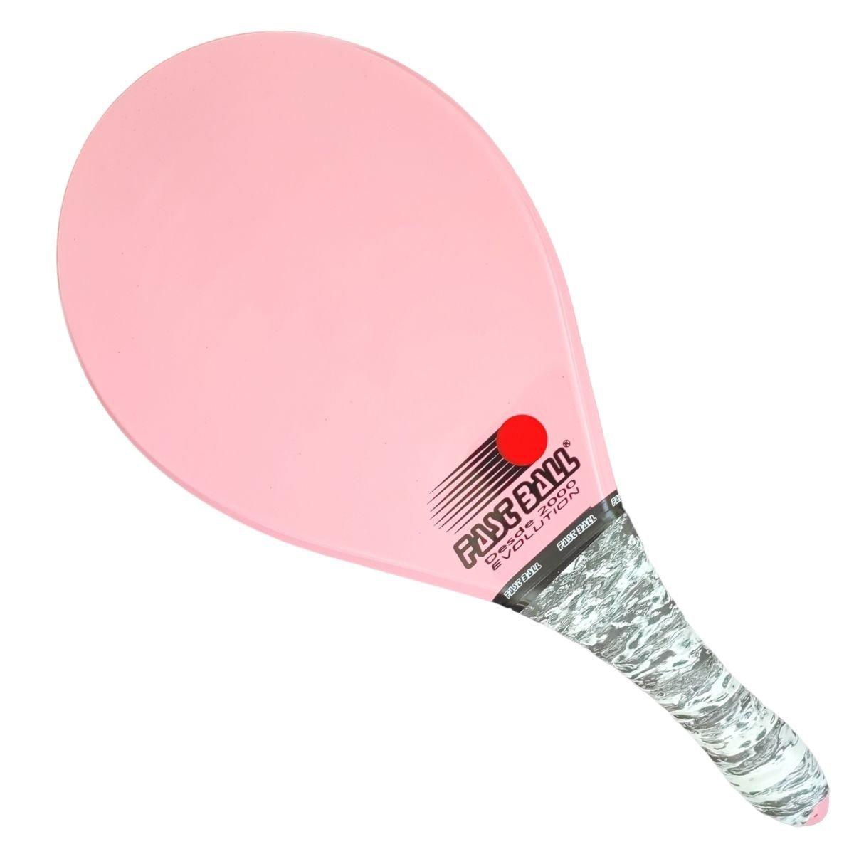 Raquete de Frescobol Fast Ball Evolution Rosa | MadeiraMadeira