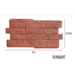 Revestimento 3d - Lineal Óxido (3m²) | MadeiraMadeira