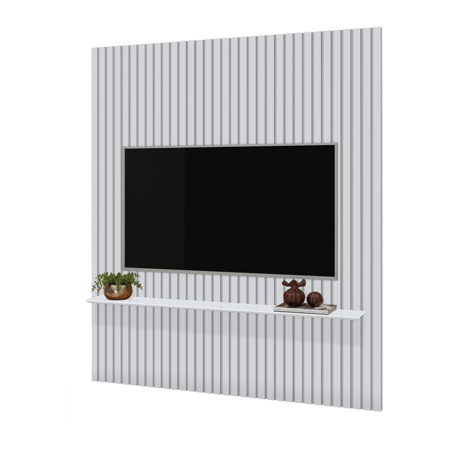 Painel Ripado para Tv até 72 Polegadas Absolut 1.86m | MadeiraMadeira