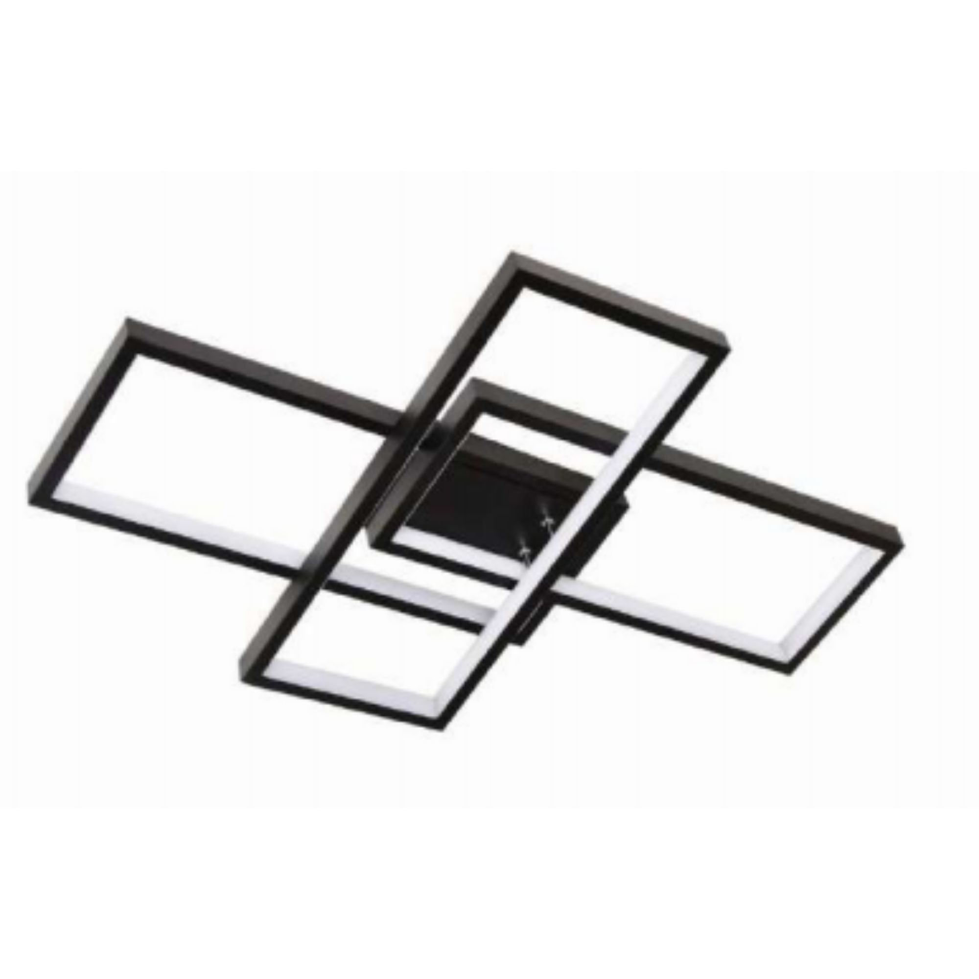Mbled Plafon Led Modular Loby Preto 60w 4800lm 3000k Bivolt Mb Led ...