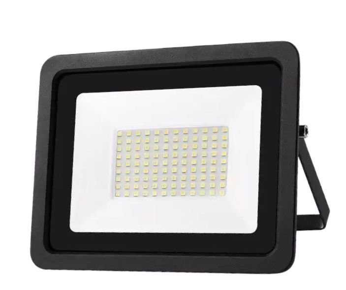 Refletor 200w Led Smd Slim Mini Holofote Branco Quente 3000k Ip67 Bivolt | MadeiraMadeira