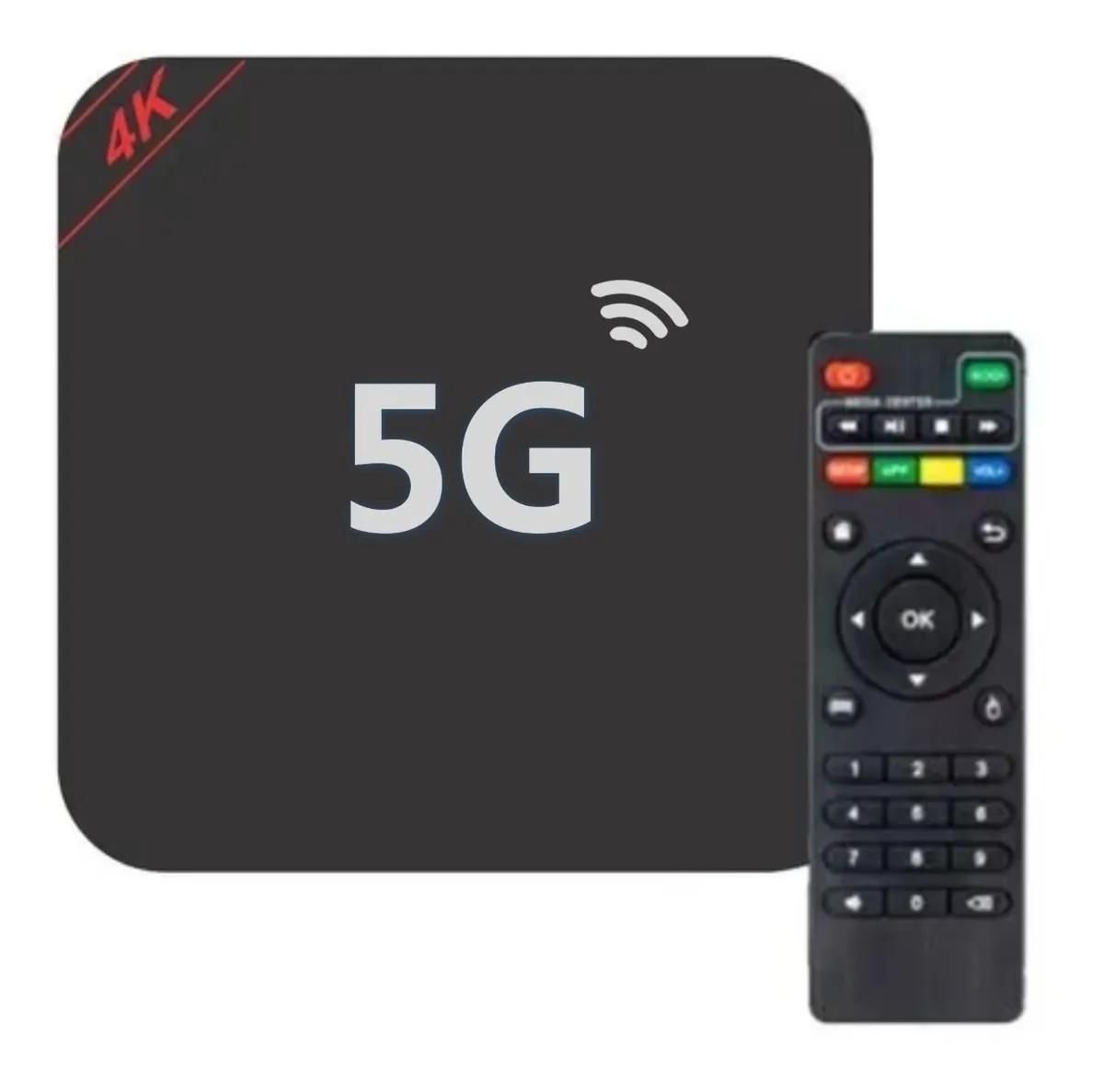 Conversor Smart Tv Mkx 4k 5g Ultra Hd Wifi Android 9.0 T-v | MadeiraMadeira