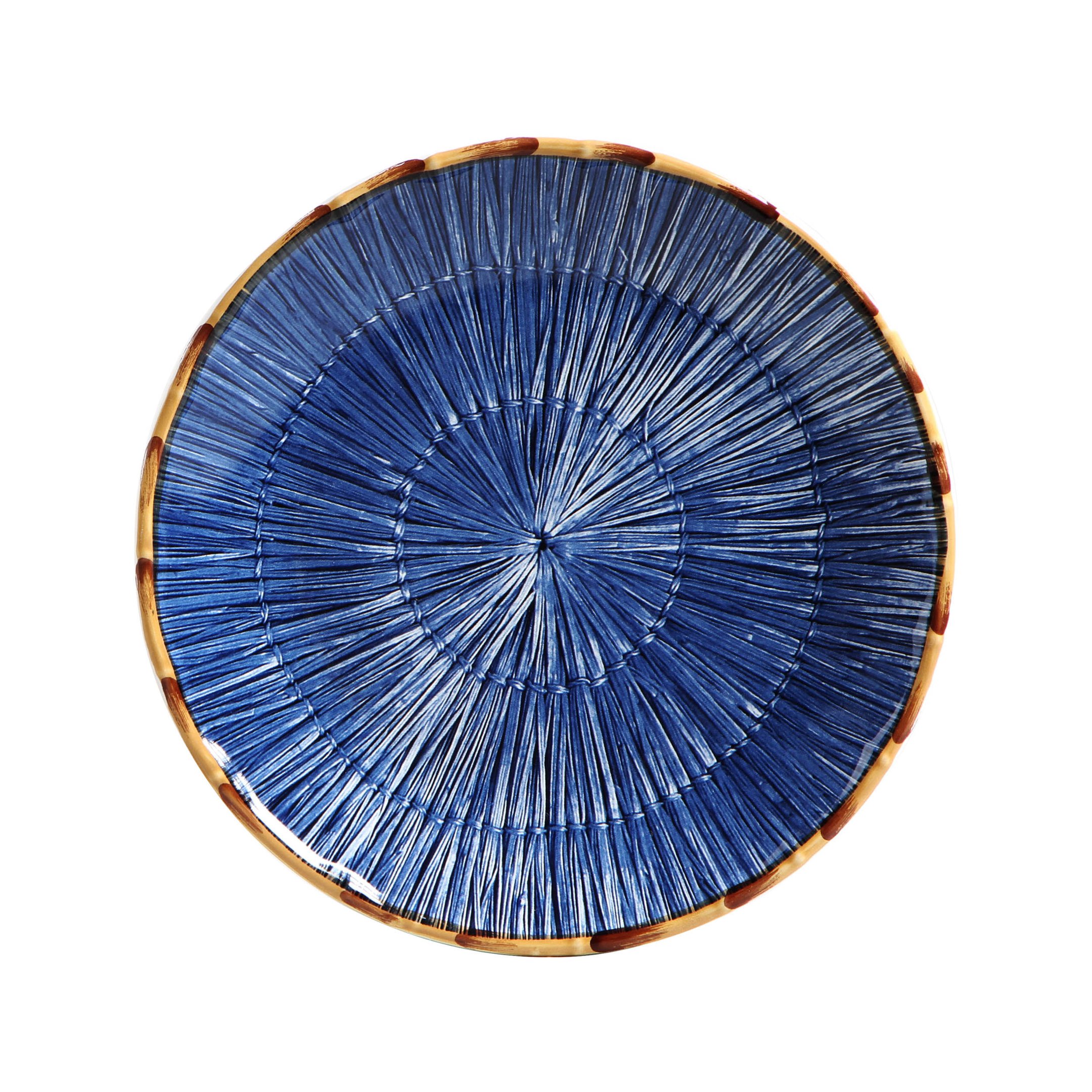 Prato Raso Palha Azul Marinho | MadeiraMadeira