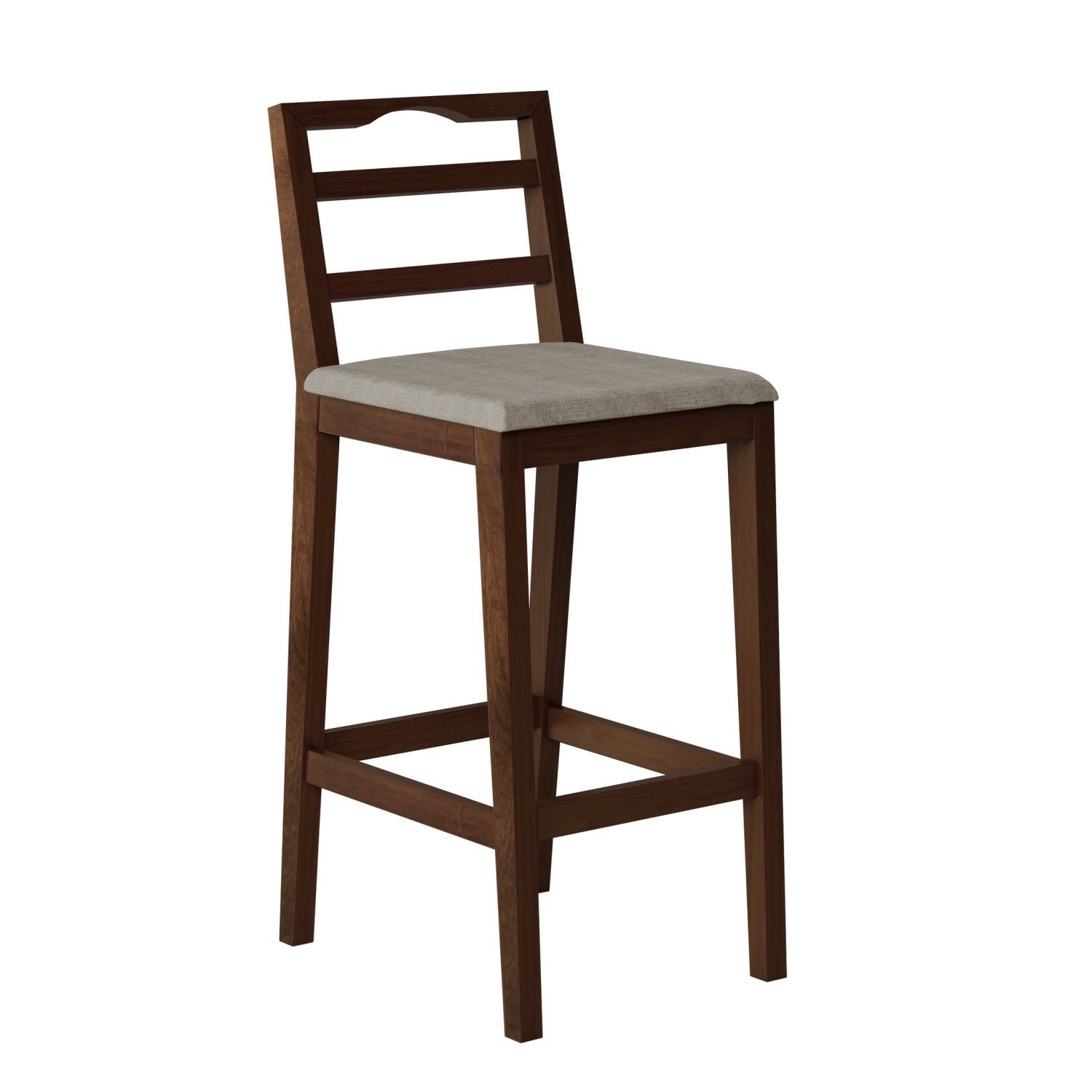 Banqueta Madeira Maciça Denver | MadeiraMadeira