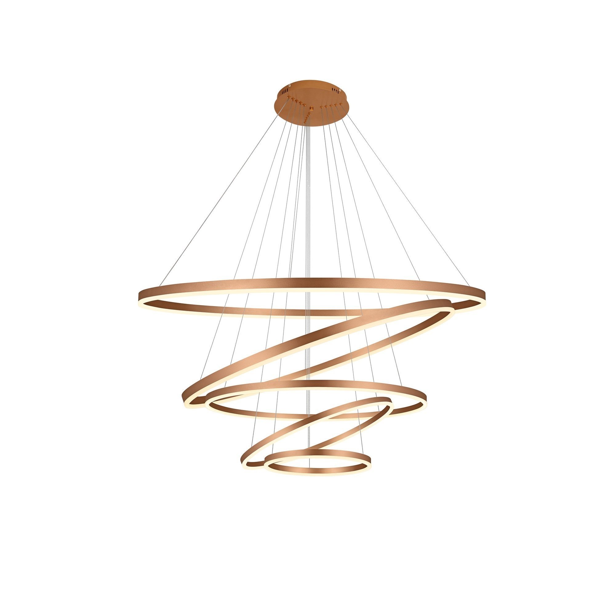 Lustre Pendente Cosmos Led 3000k 243w Ø120,ø100,ø80,ø60,ø40cm Bivolt ...