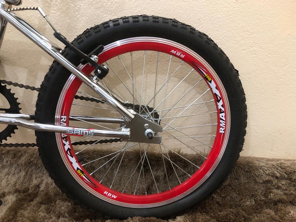 Bicicleta aro 20 - Bike Cromada Cross - Star Bike - Vermelha ...