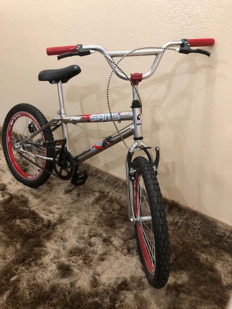 Bicicleta aro 20 - Bike Cromada Cross - Star Bike - Vermelha ...