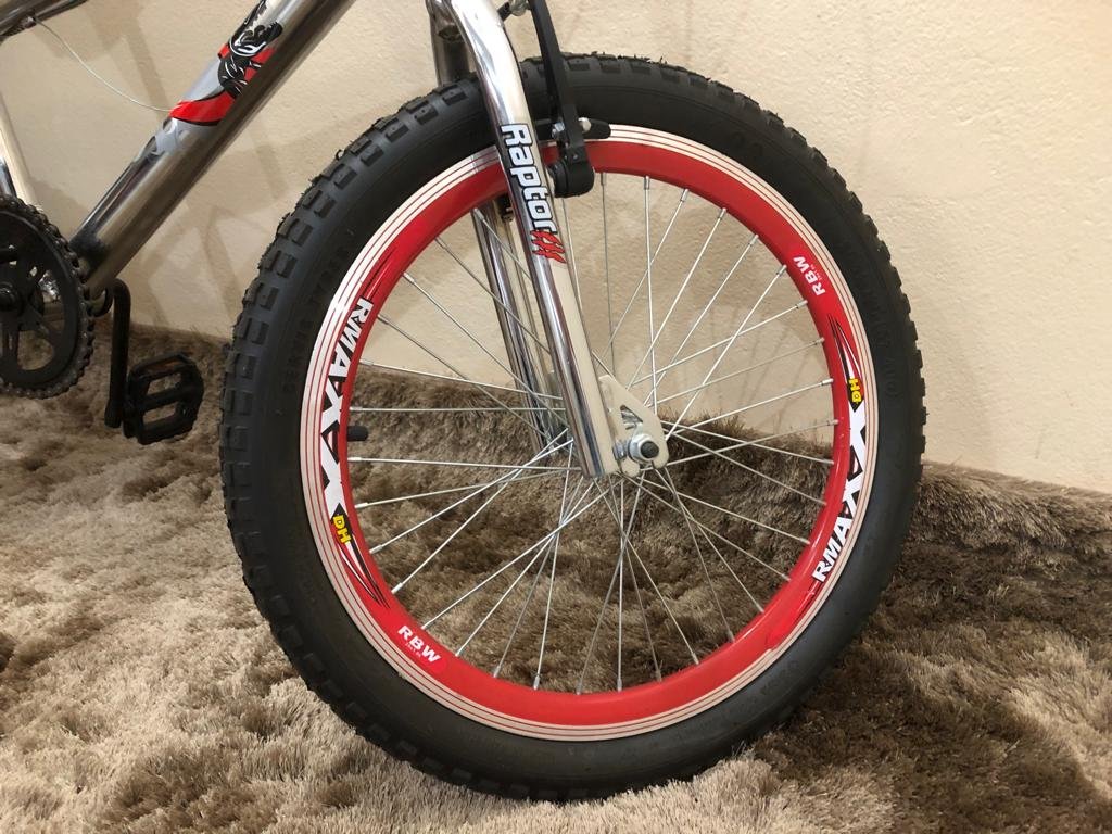 Bicicleta aro 20 - Bike Cromada Cross - Star Bike - Vermelha ...