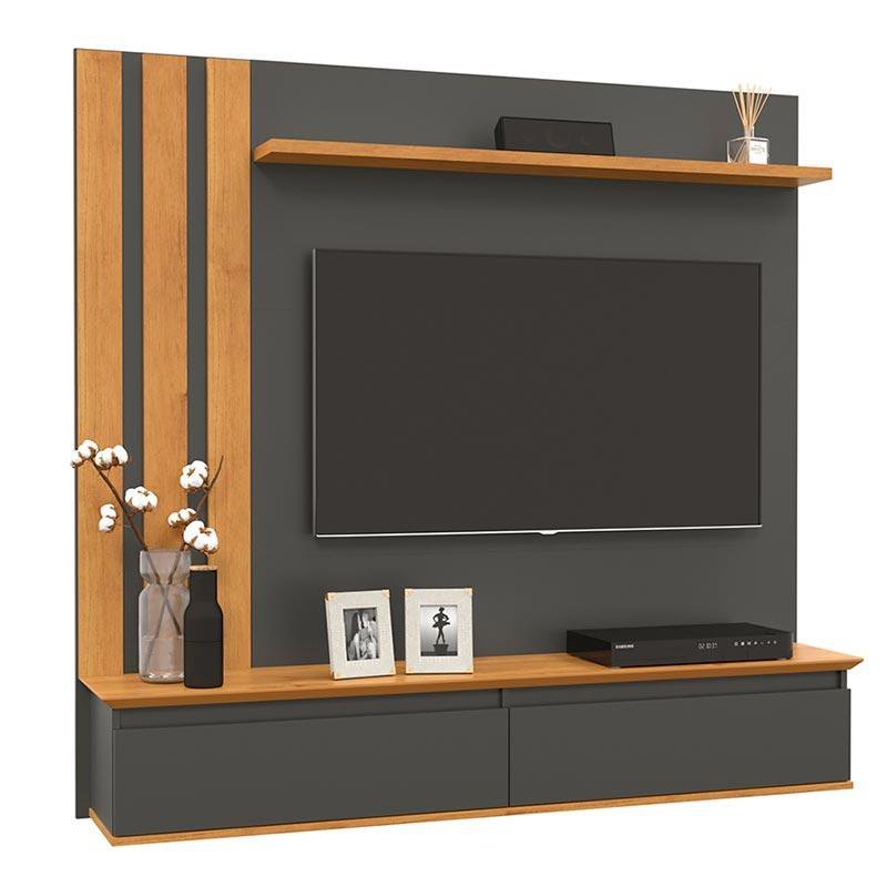 Painel Para TV 46 Polegadas 160cm Trend 1.6 Patrimar | MadeiraMadeira