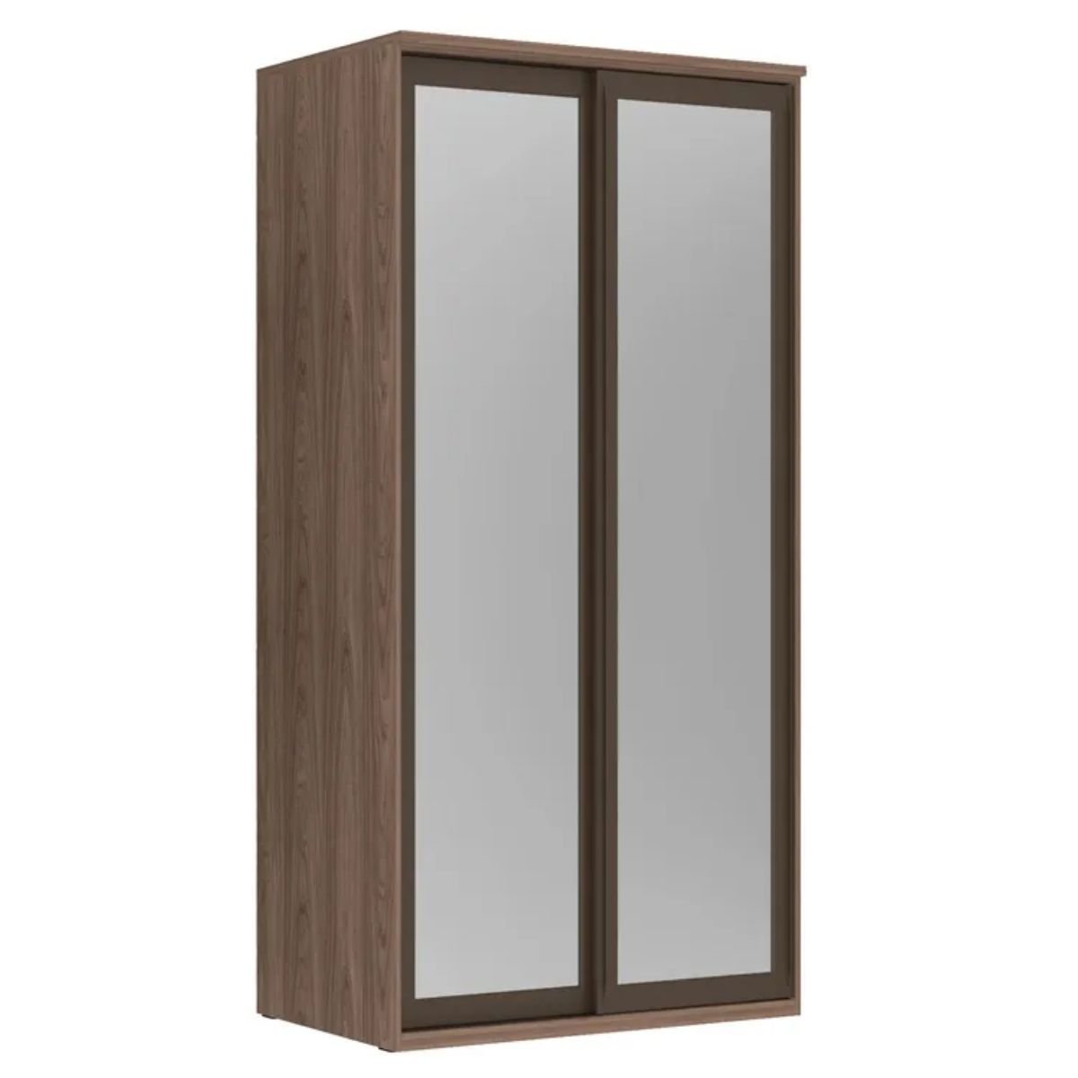 Guarda Roupa Casal Modulado com 2 Espelhos 2 Portas de Correr 6 Gavetas ...