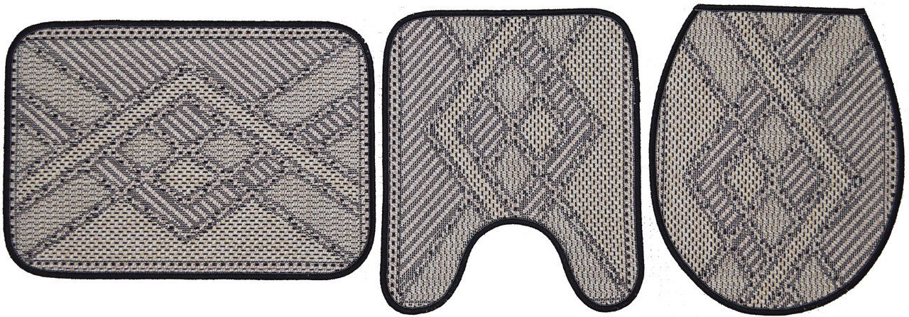 Jogo De Banheiro 3 Peças Natural Look 1212-B Rayza | MadeiraMadeira