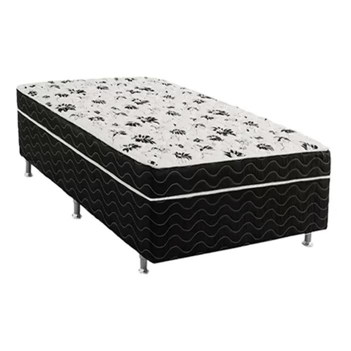 Cama Box Conjugado Solteiro Ortobom Union Colchão Ortopédico D28 ...