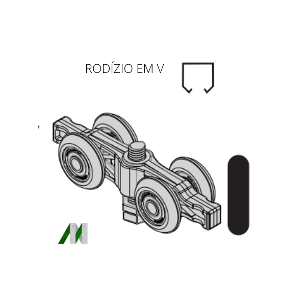Sistema RO 75V ROMETAL Sistema RO 75U | MadeiraMadeira