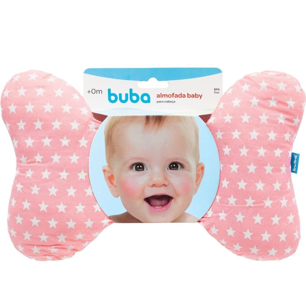Almofada Buba Baby 11756 Rosa UN | MadeiraMadeira