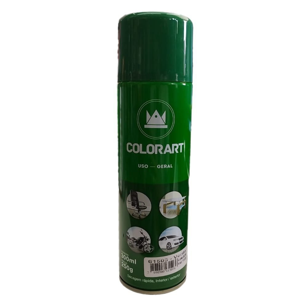 SPRAY VERDE 300ML PACOTE COM 2 UND COLORART | MadeiraMadeira