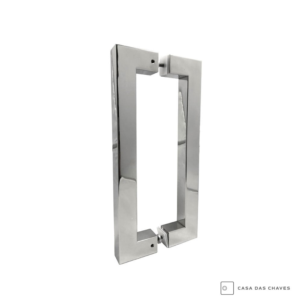 Puxador Manguinhos Vesfer Inox Polido 30cm | MadeiraMadeira